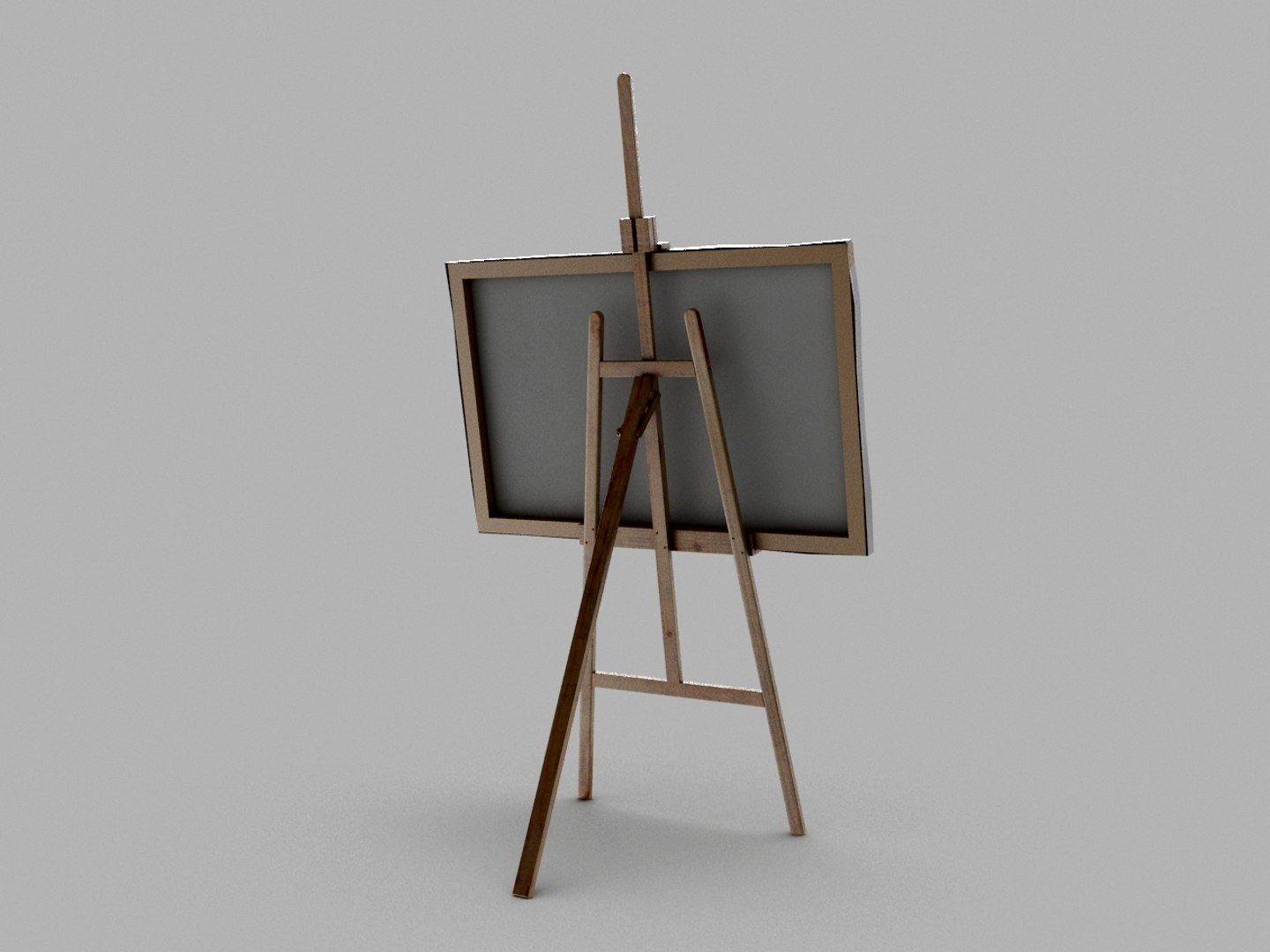 3D Easel Model - TurboSquid 1248946