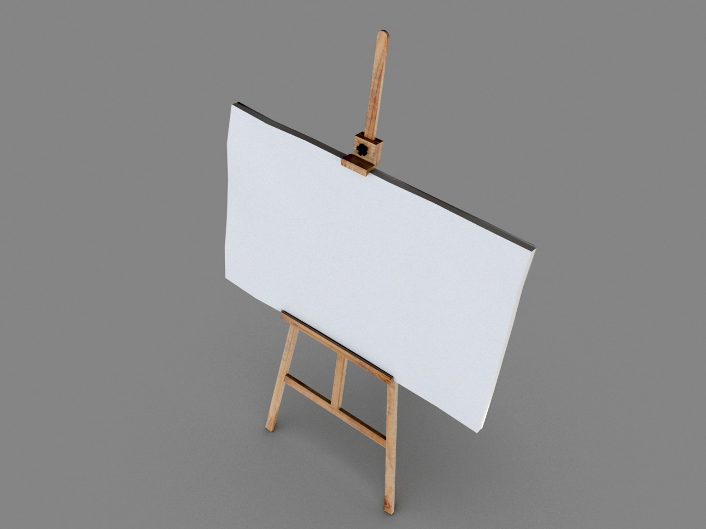 3D Easel Model - TurboSquid 1248946