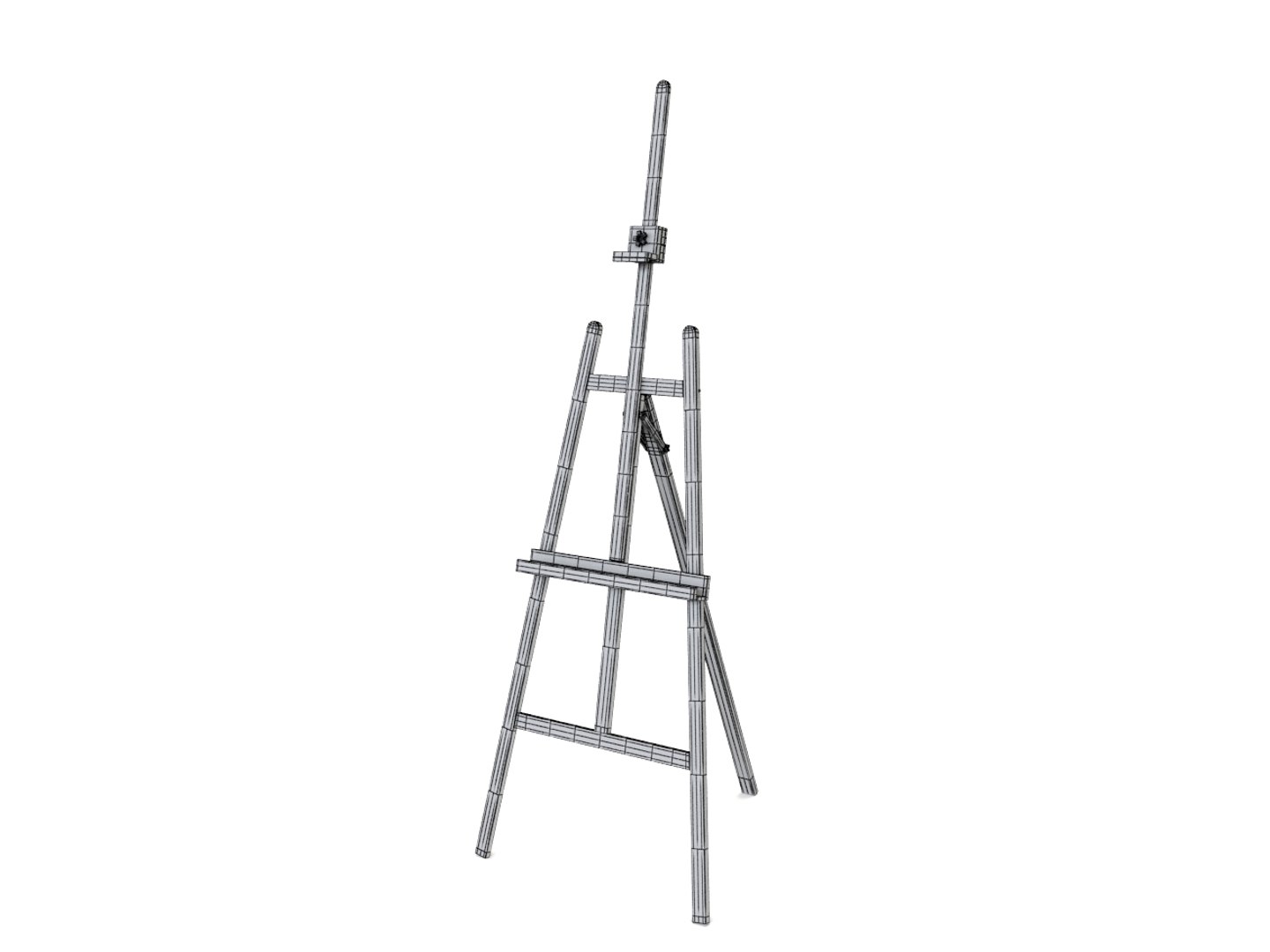 3D Easel Model - TurboSquid 1248946