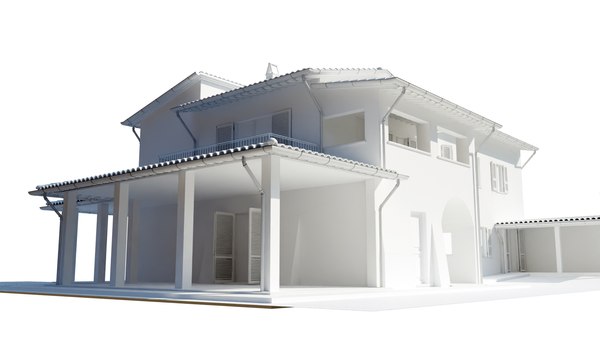 Italian Country House 3D model - TurboSquid 1721815