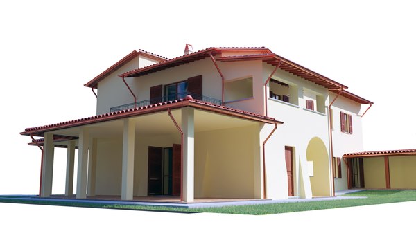Italian Country House 3D model - TurboSquid 1721815