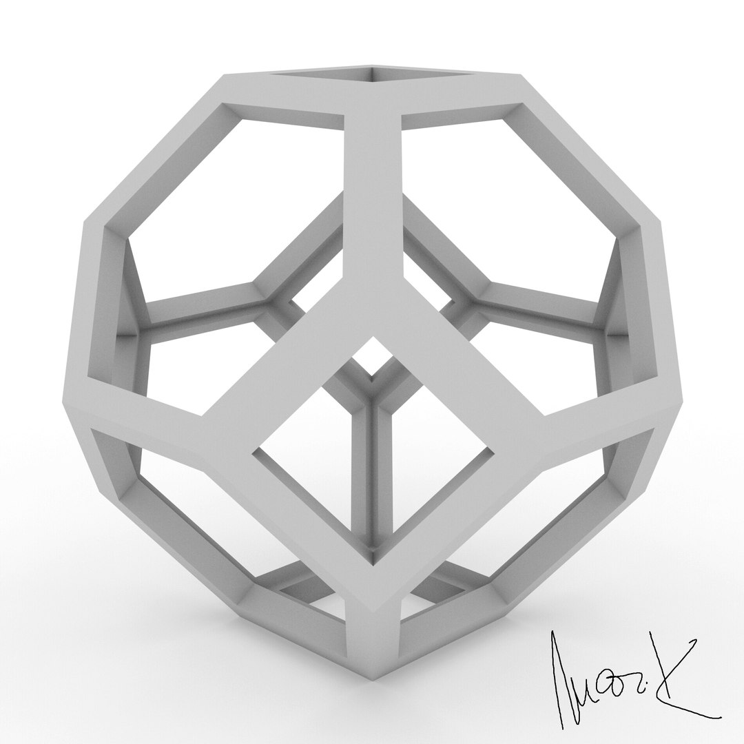 3D octaedron leonardo - TurboSquid 1265445