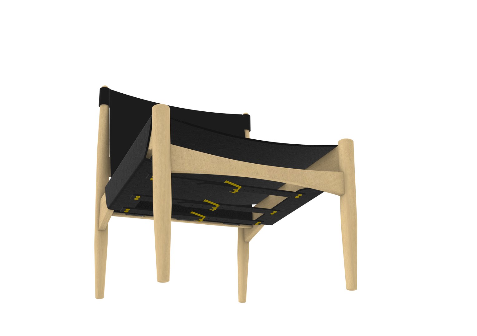 3D SJ68 Lounge Chair By Erik Buck Model - TurboSquid 2249159