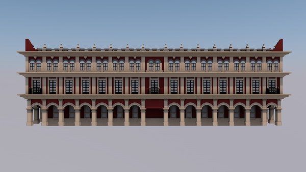 modelo 3d Palacio - TurboSquid 933116