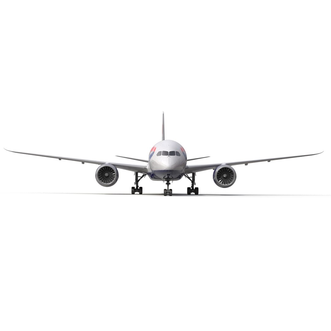 boeing 787 9 dreamliner 3d model