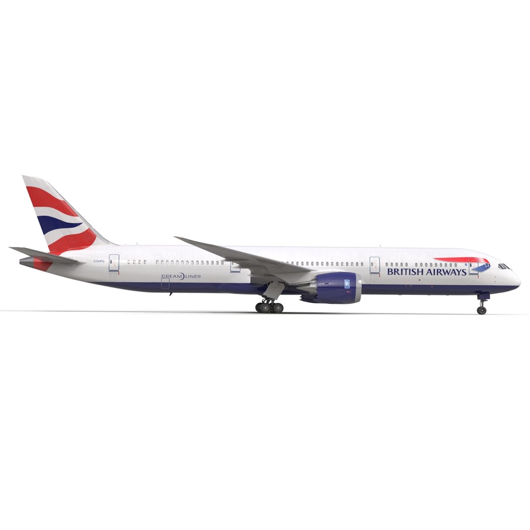 boeing 787 9 dreamliner 3d model