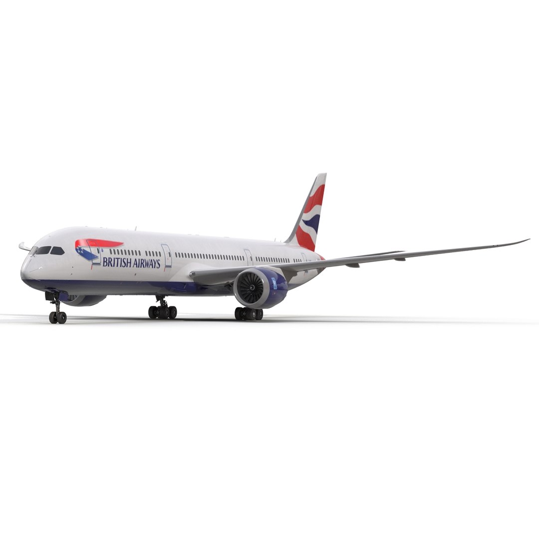 boeing 787 9 dreamliner 3d model
