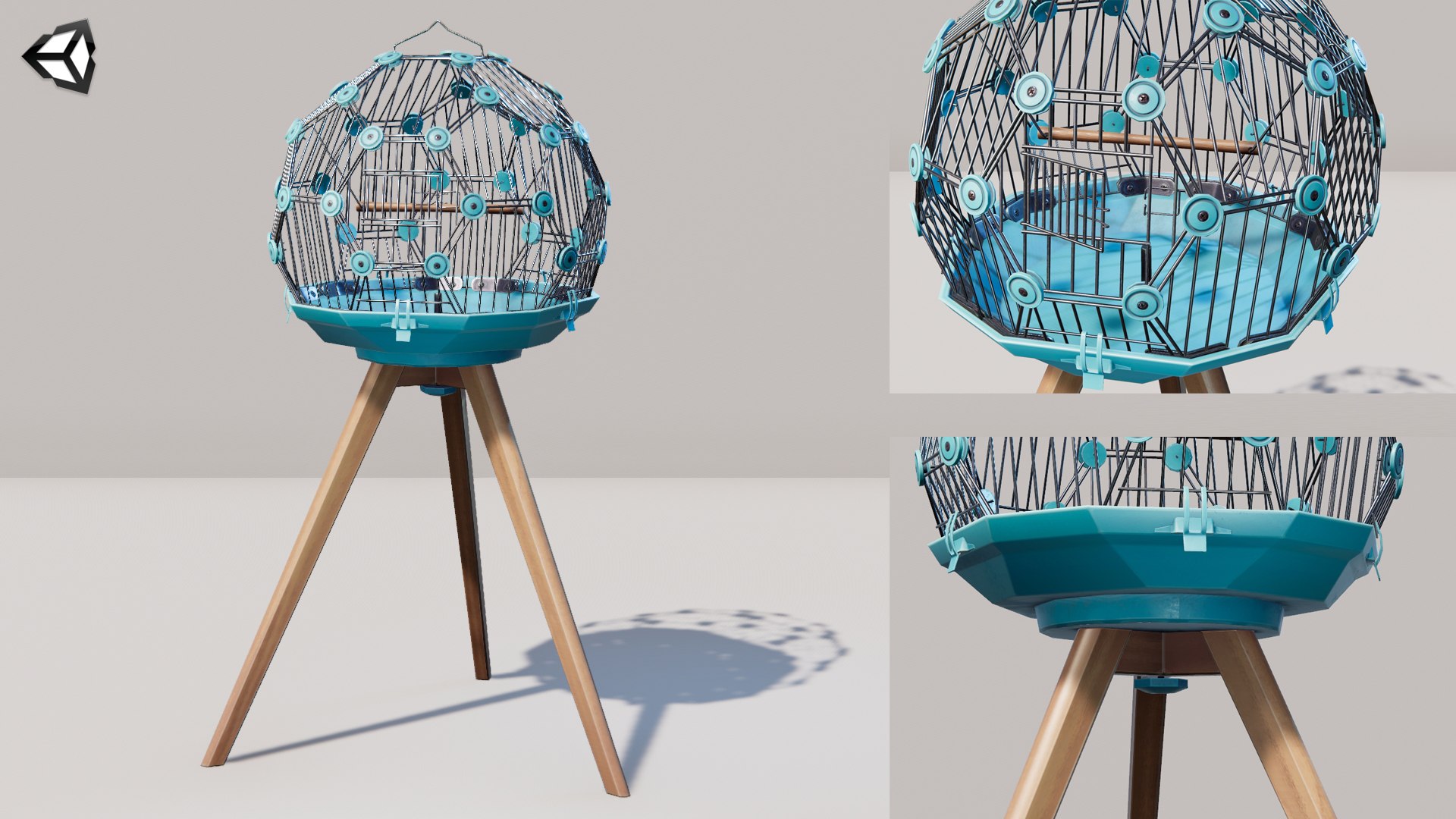 3D Birdcage Geo - TurboSquid 2185588