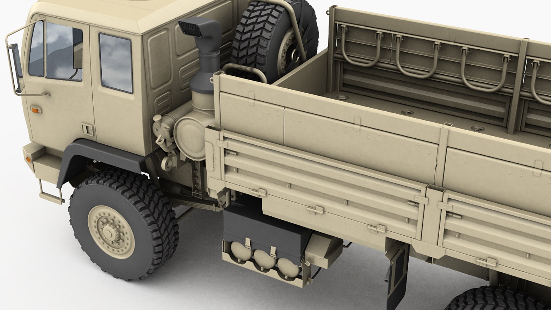 M1085 long wheel base model - TurboSquid 1436336
