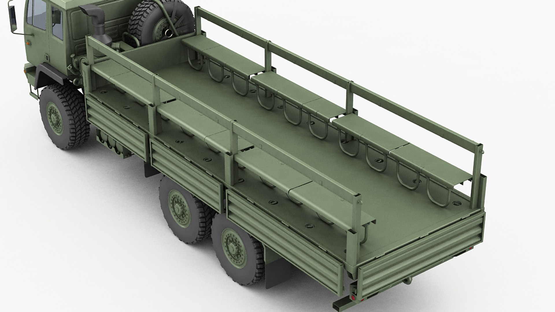 M1085 long wheel base model - TurboSquid 1436336