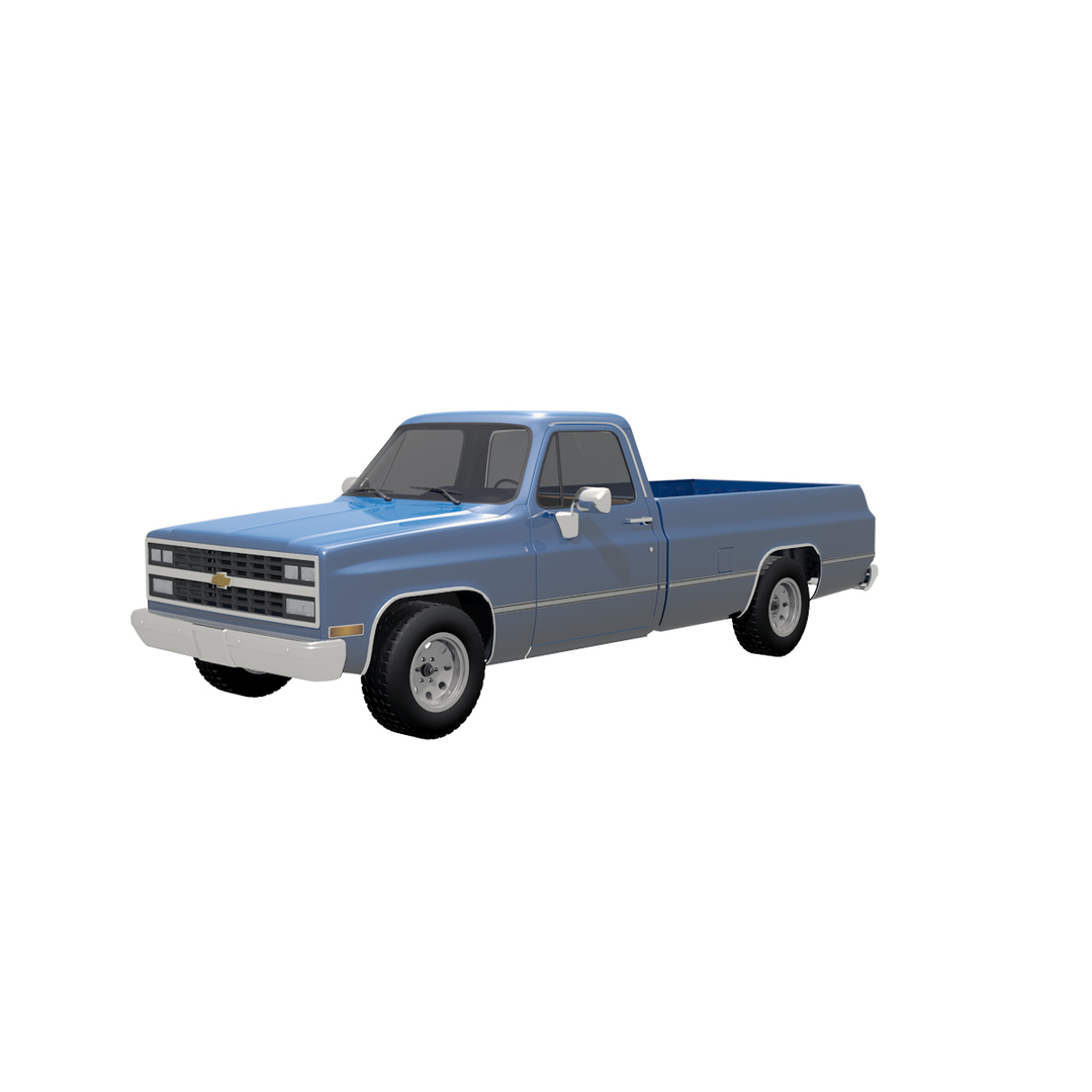 3d Chevrolet Truck