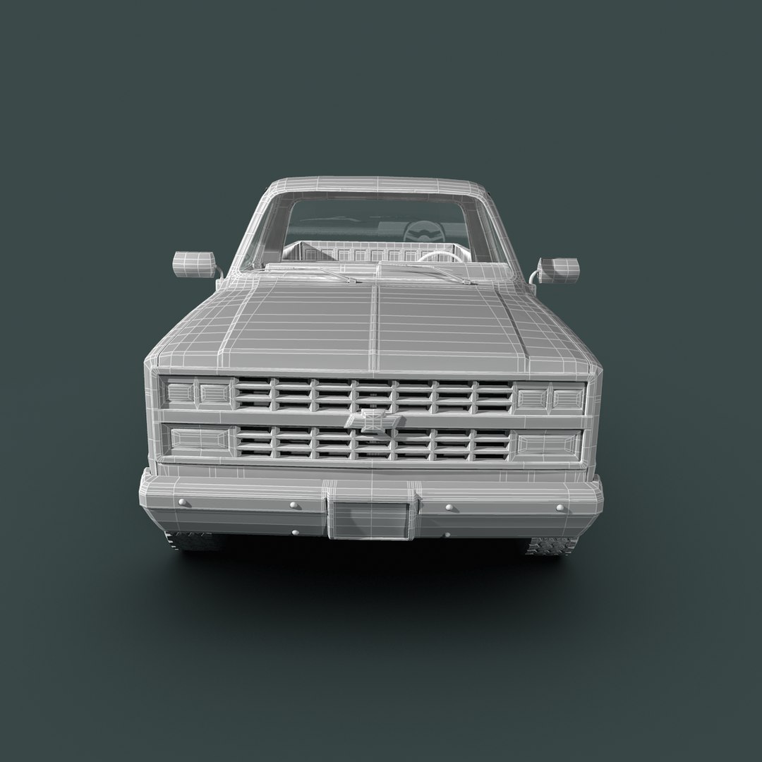3d Chevrolet Truck