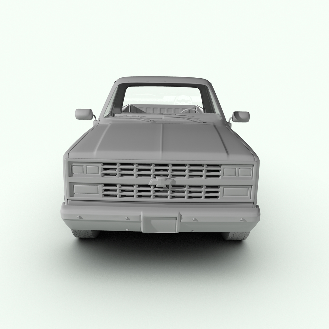 3d chevrolet truck