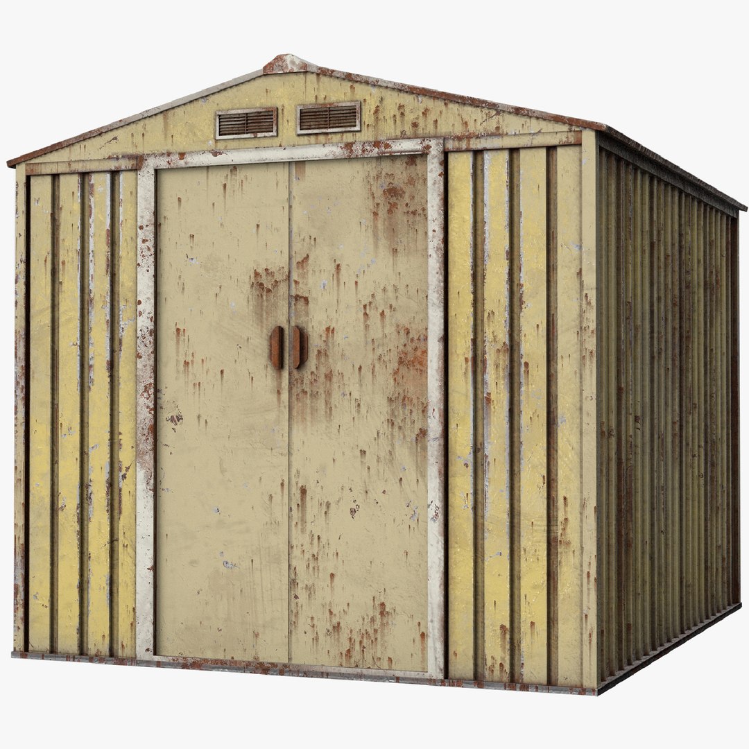 3D modeled old rusty metal model - TurboSquid 1605353