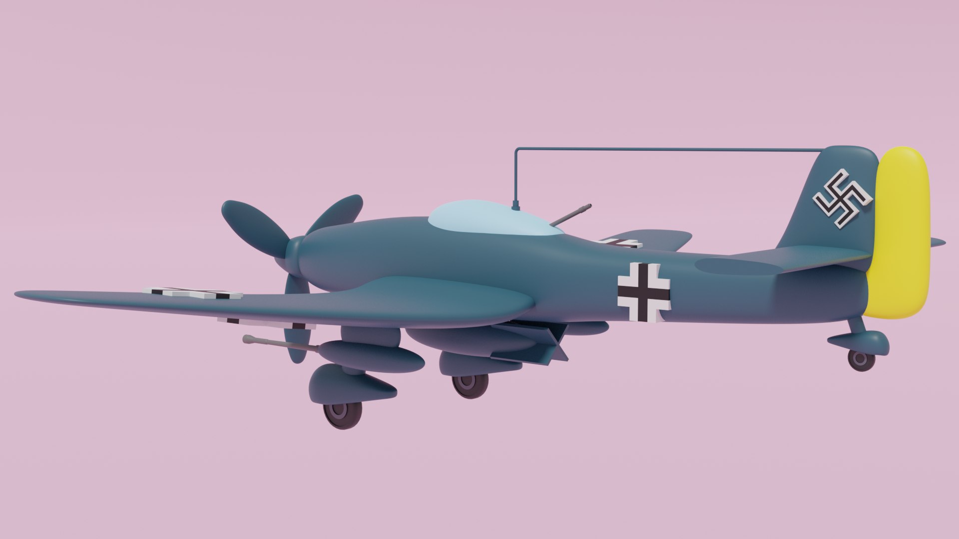 Junkers Ju 87 Stuka German Dive Bomber 3D Model - TurboSquid 2155349