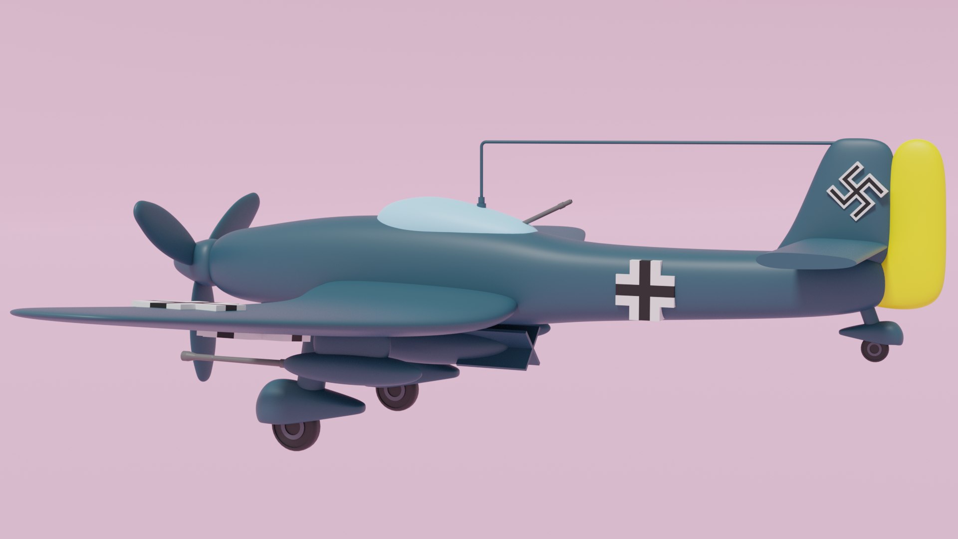 Junkers Ju 87 Stuka German Dive Bomber 3D Model - TurboSquid 2155349