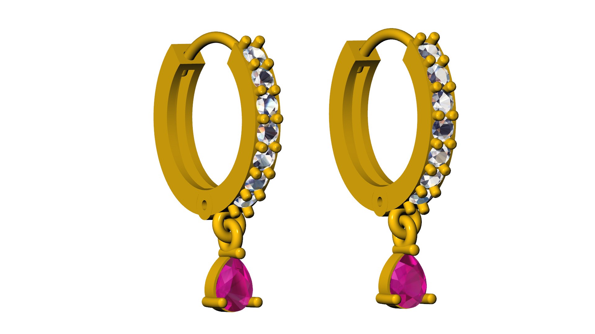 Bali Diamond Jewellery 3D Model - TurboSquid 2021941