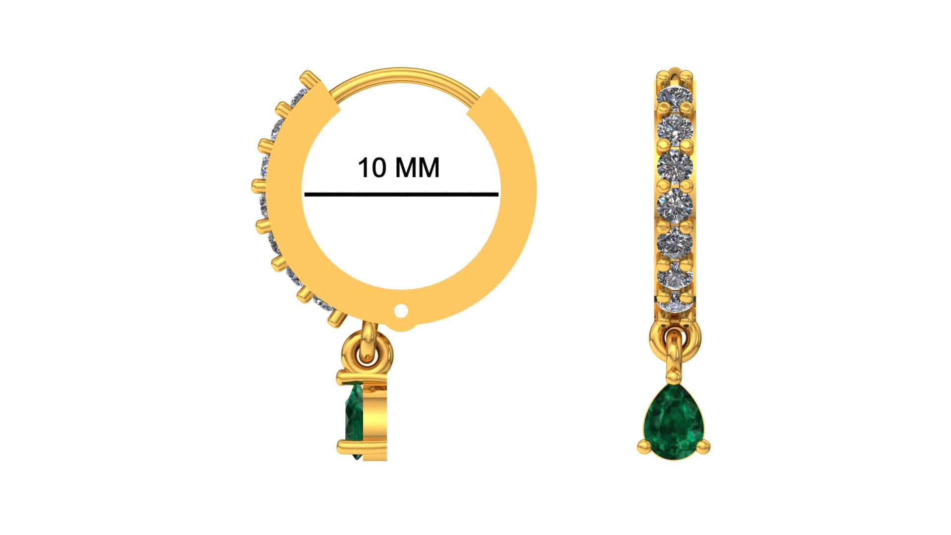 Bali Diamond Jewellery 3D Model - TurboSquid 2021941