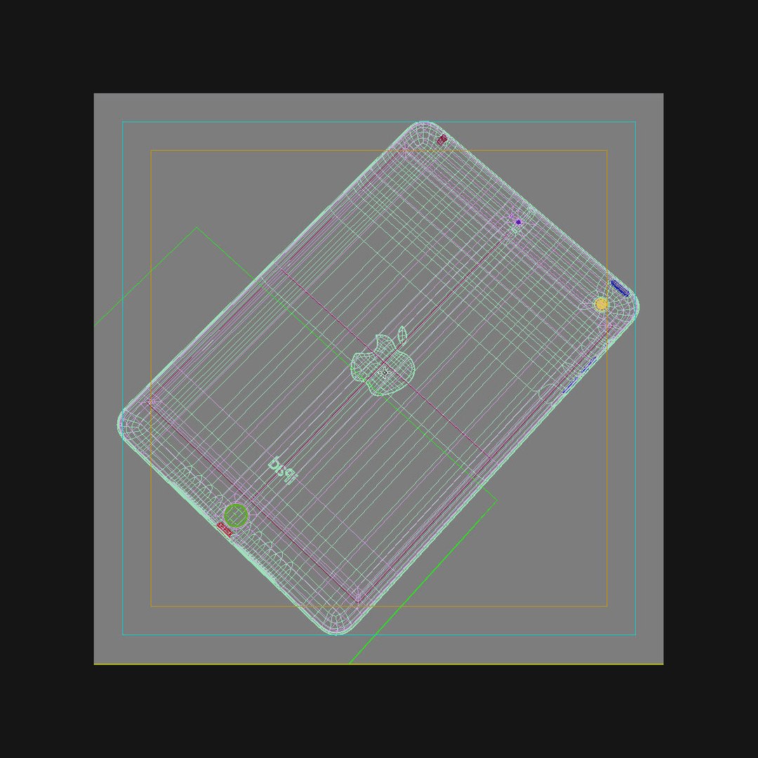 3d apple ipad mini 3