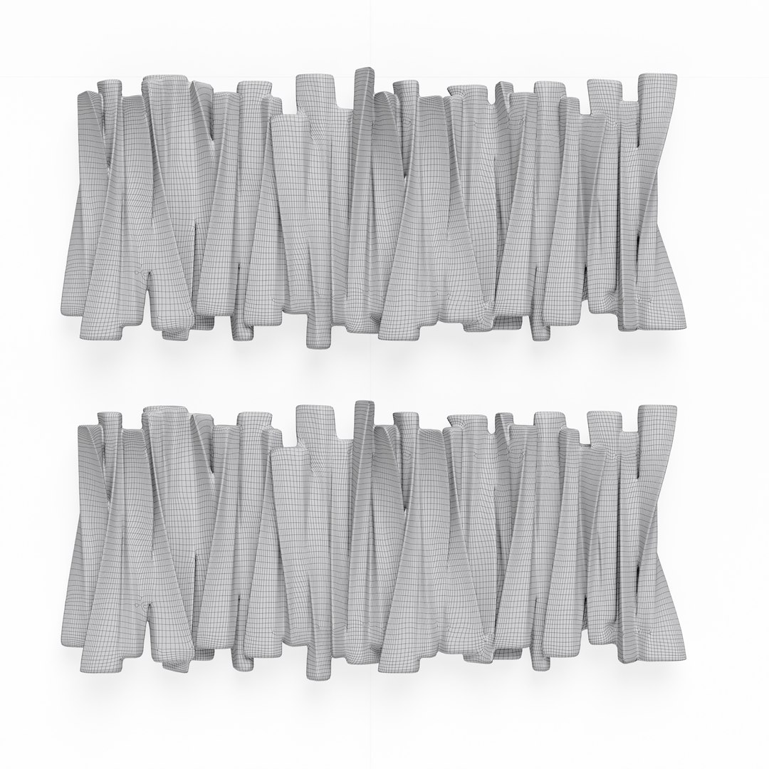 3D Twisted Wall Art - TurboSquid 2108051