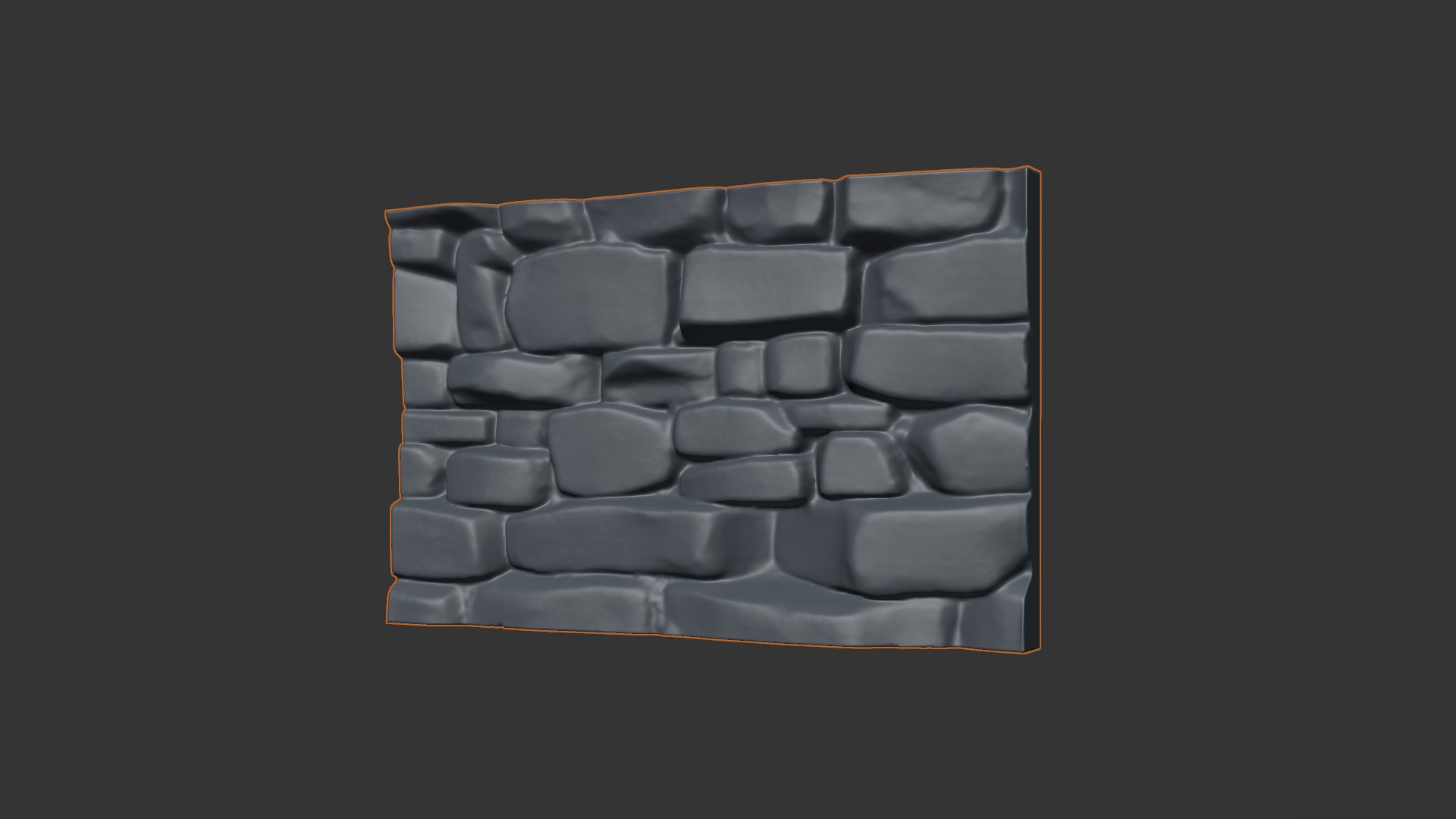Stone Wall 25 Model - TurboSquid 2383029