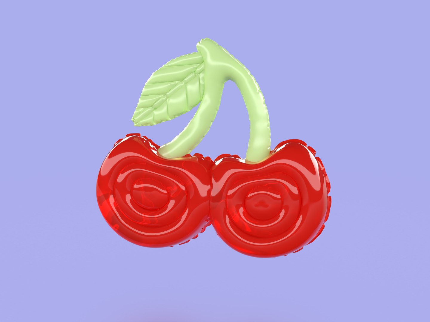 3D Cherry Inflatable Pool Toy - TurboSquid 1572319