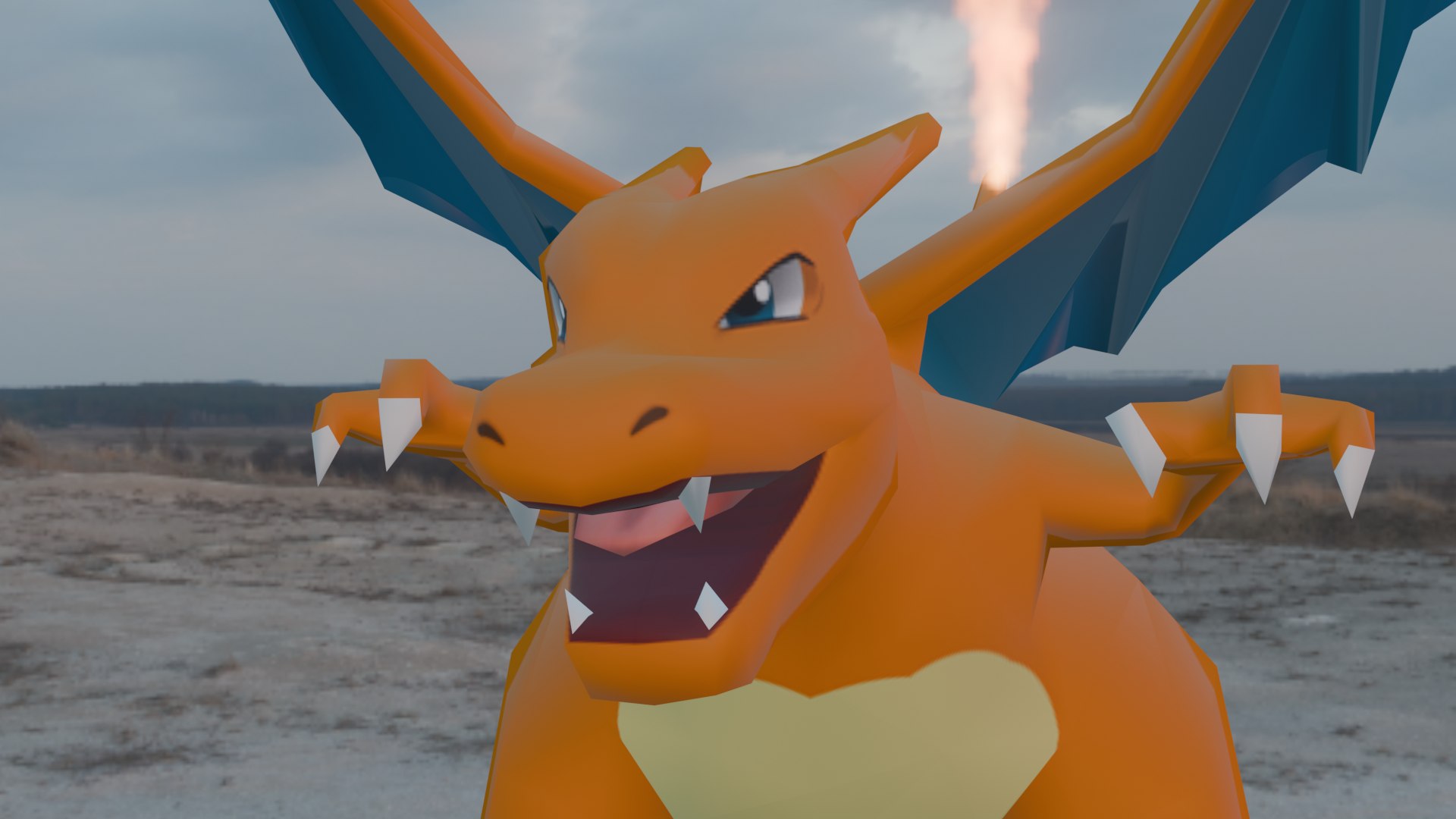 Charizard Model - TurboSquid 2239009