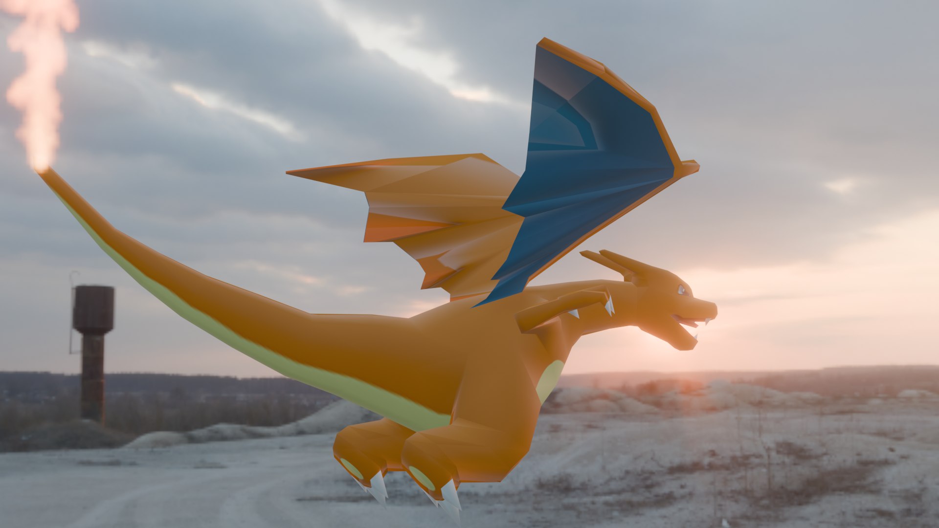 Charizard Model - TurboSquid 2239009