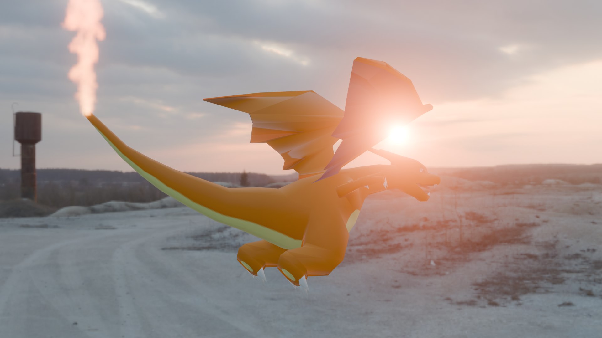Charizard Model - TurboSquid 2239009