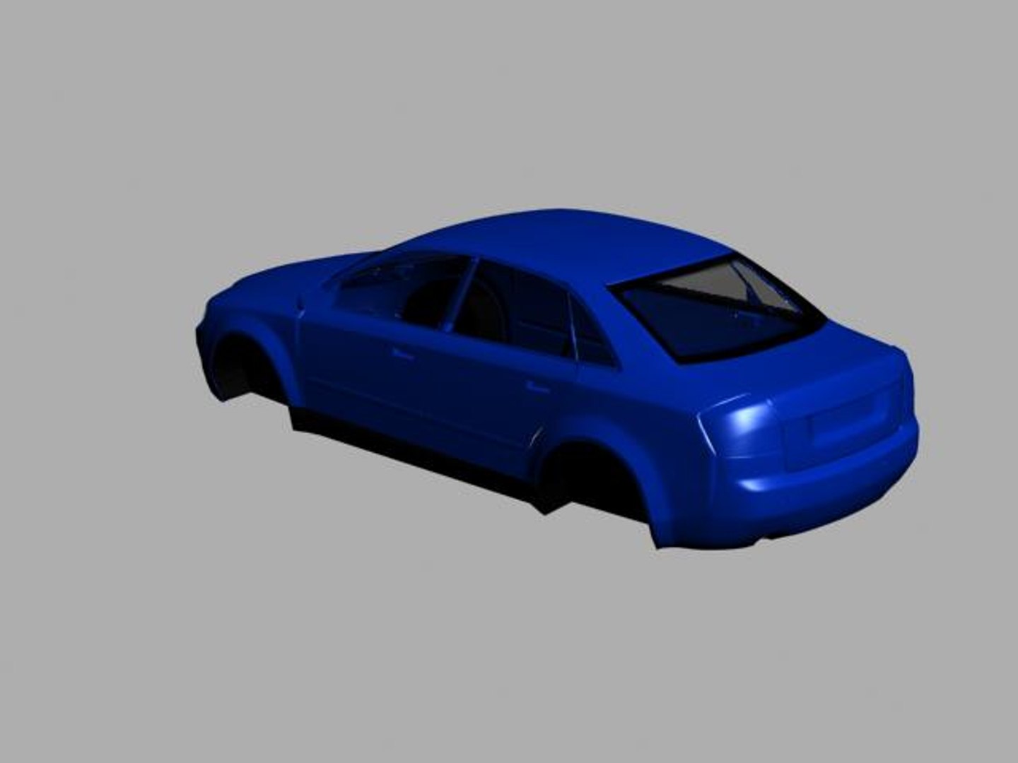 3d Car Shell Model