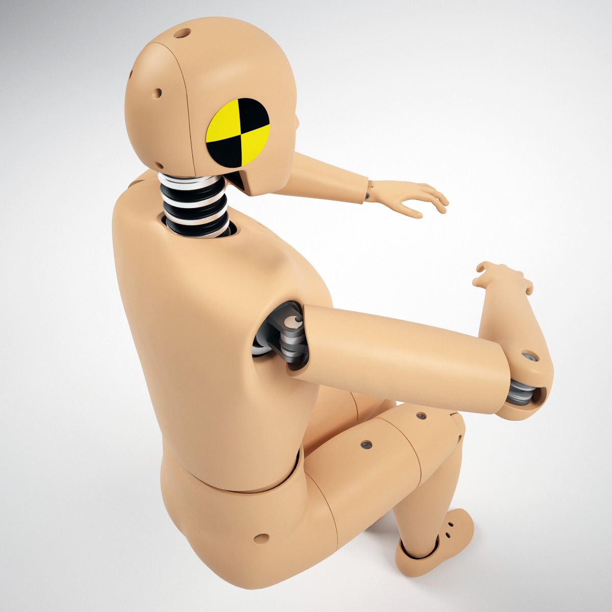 3d crash test dummy hibrid