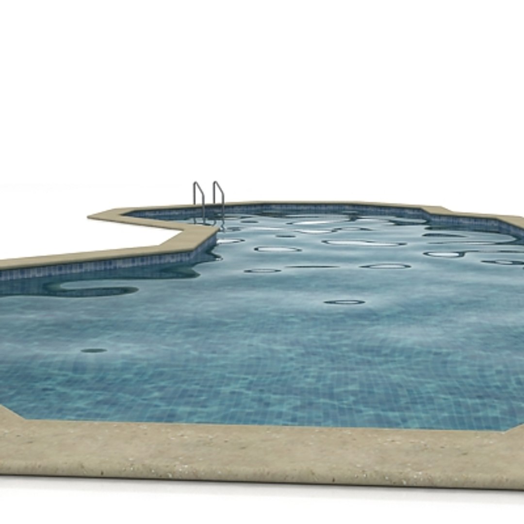 Swimming-pool Swimming 3d Model