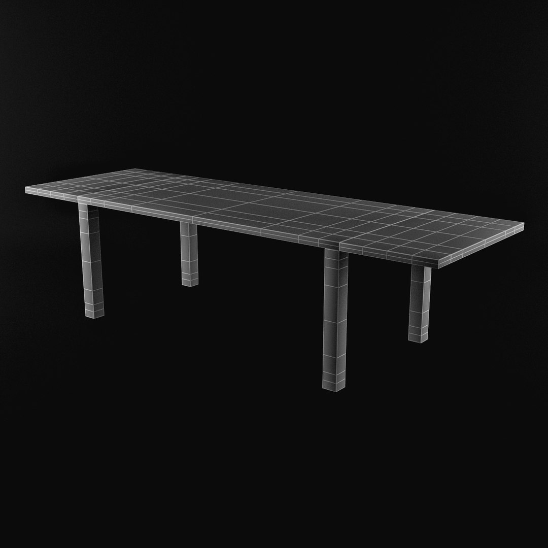 3d Model Boconcept Dining Table