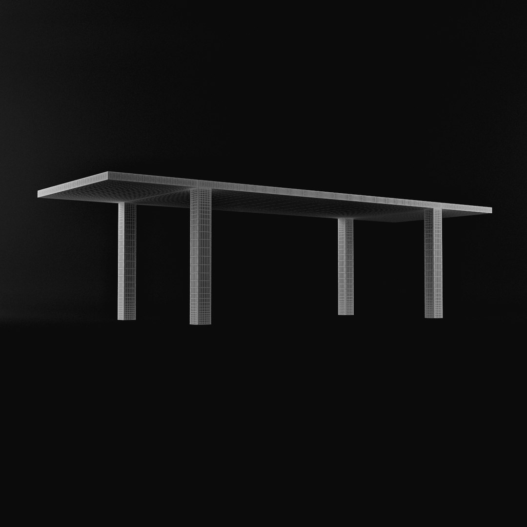 3d Model Boconcept Dining Table