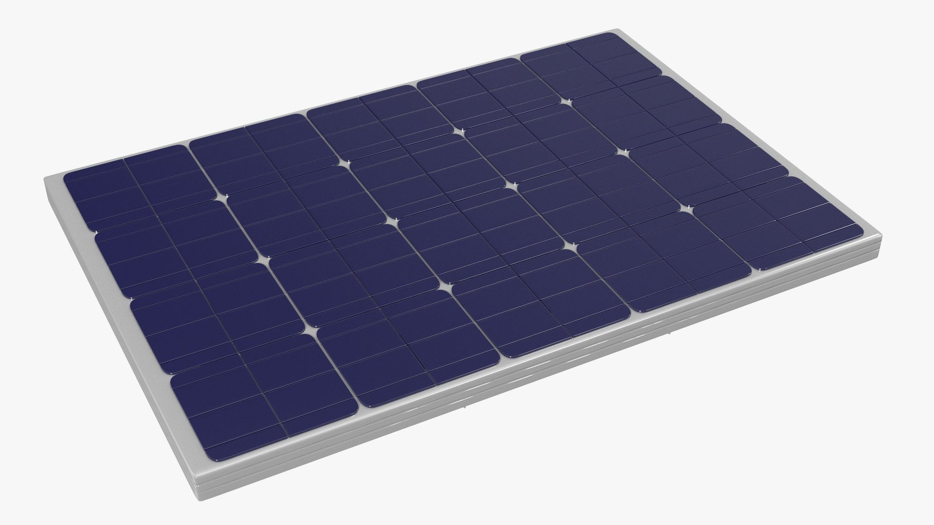Standing Seam Roof With Solar Panel Model - TurboSquid 2248186
