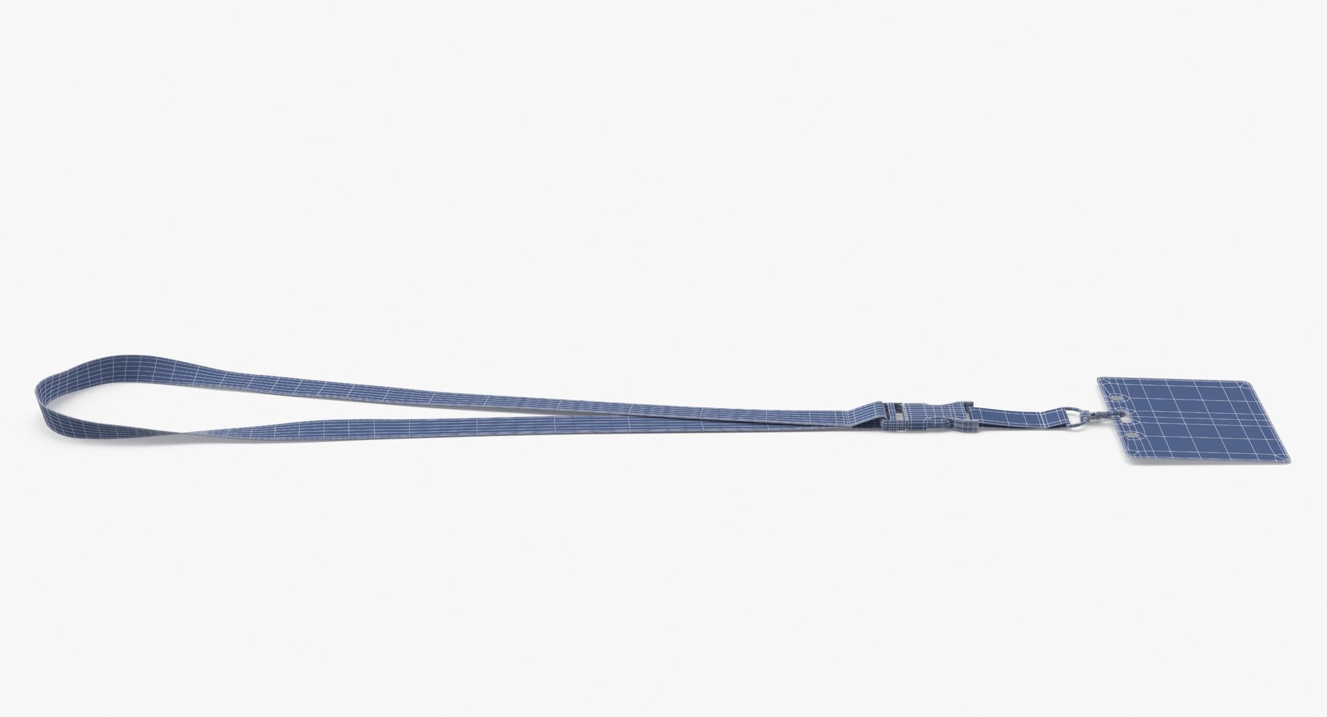 3D Model ID Badge Type 01 Basic Poses Horizontal And Vertical Blank Or ...