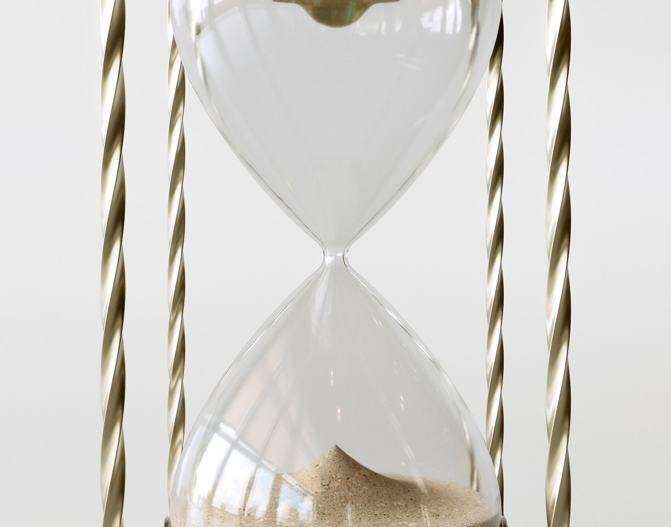 3D Sand Timer Hour Glass Antique Model - TurboSquid 2325525