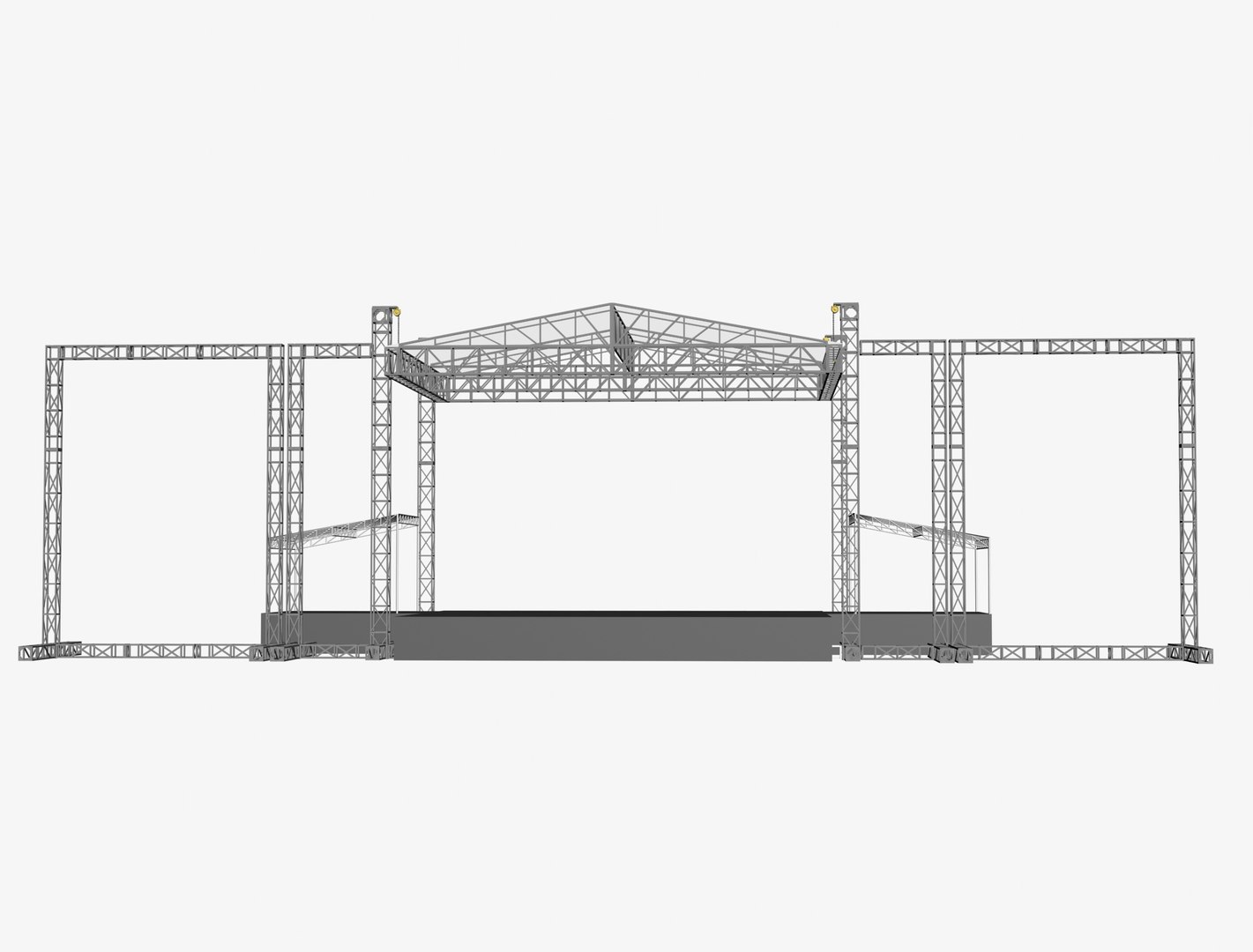 3D model TRUSS STRUCTURE - TurboSquid 1987589