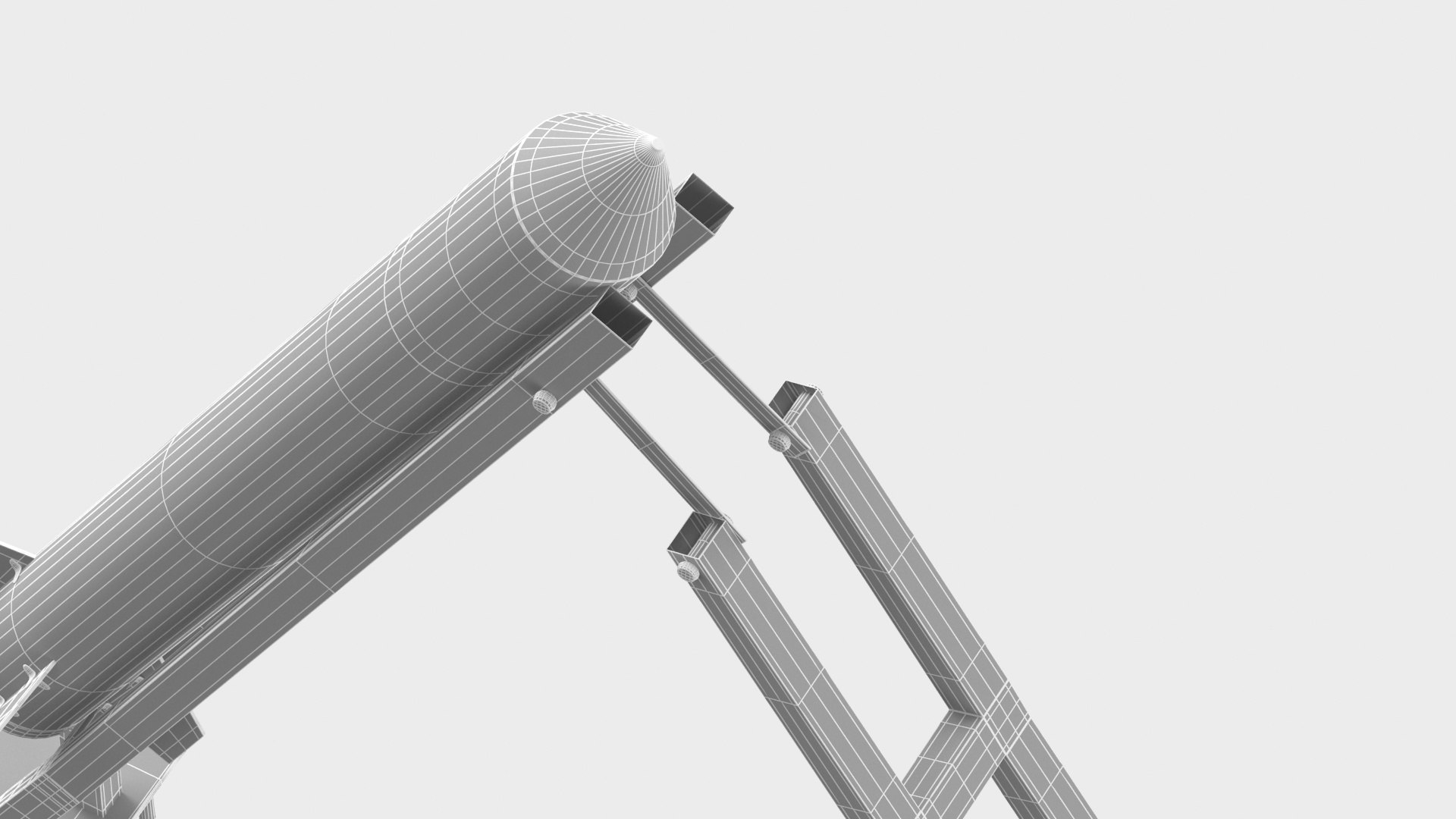 Qassam Rocket With Launcher Collection 3D Model - TurboSquid 2238150