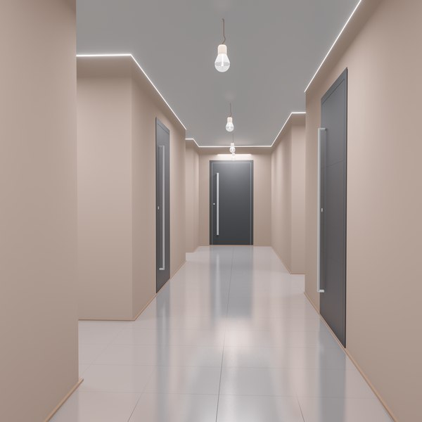 Hallway Blender Models for Download | TurboSquid