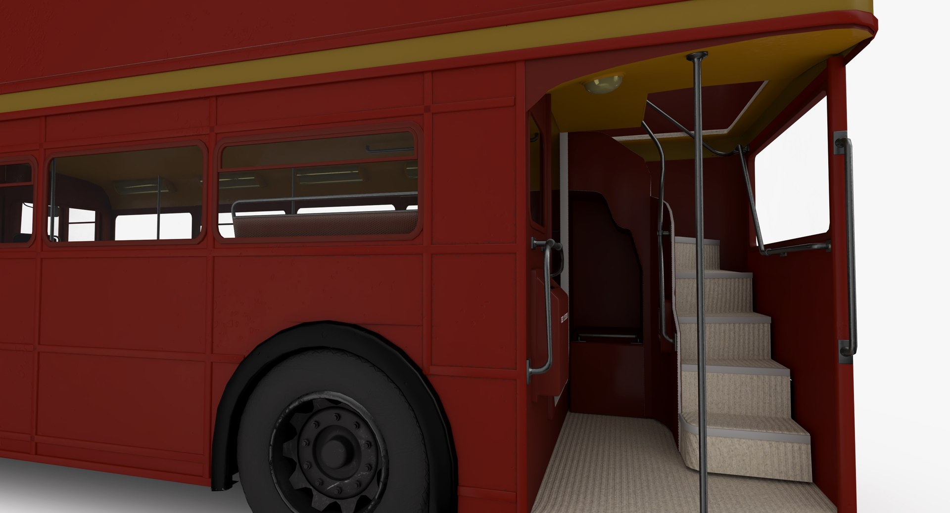 3D London Double Decker Bus - TurboSquid 2100959