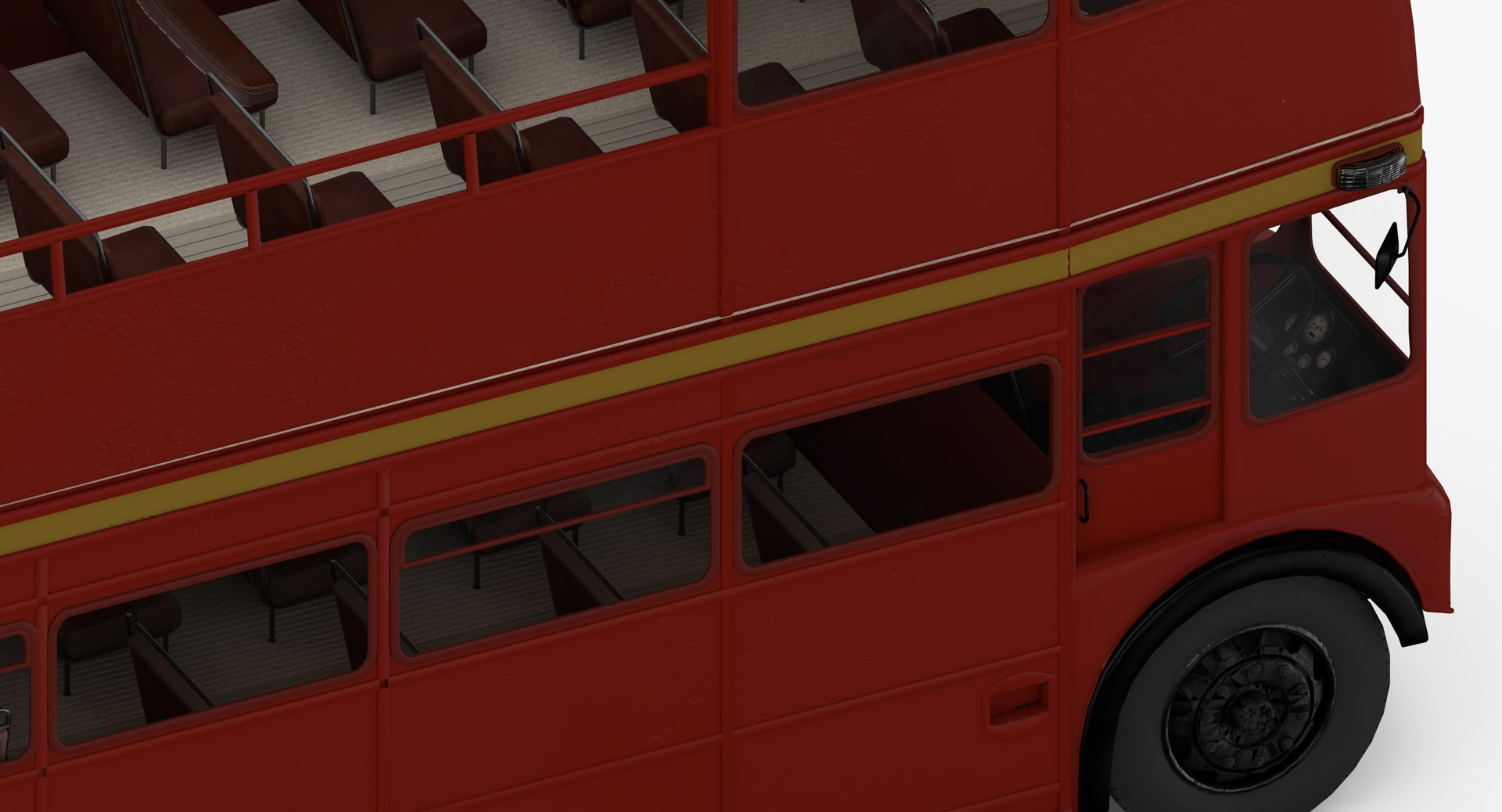3D London Double Decker Bus - TurboSquid 2100959