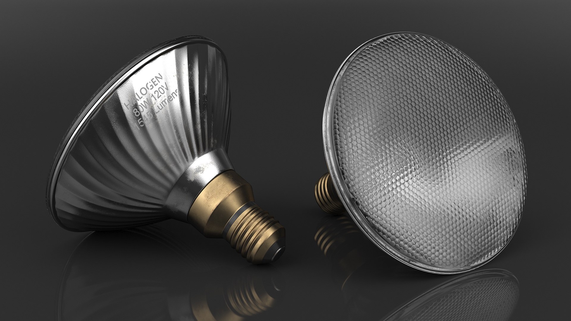 Reflective Reflector Light Bulb 3D Model - TurboSquid 2263535