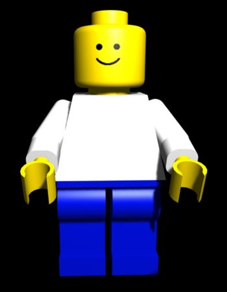 lego man vector