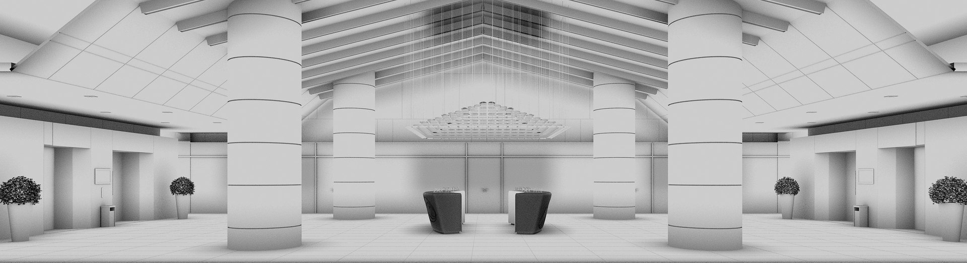 Hotel Lobby 7 3D Model - TurboSquid 2360161