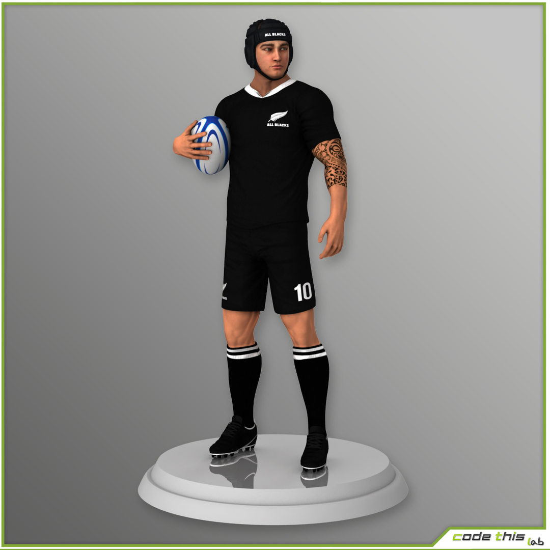 3d Blacks Ball Model