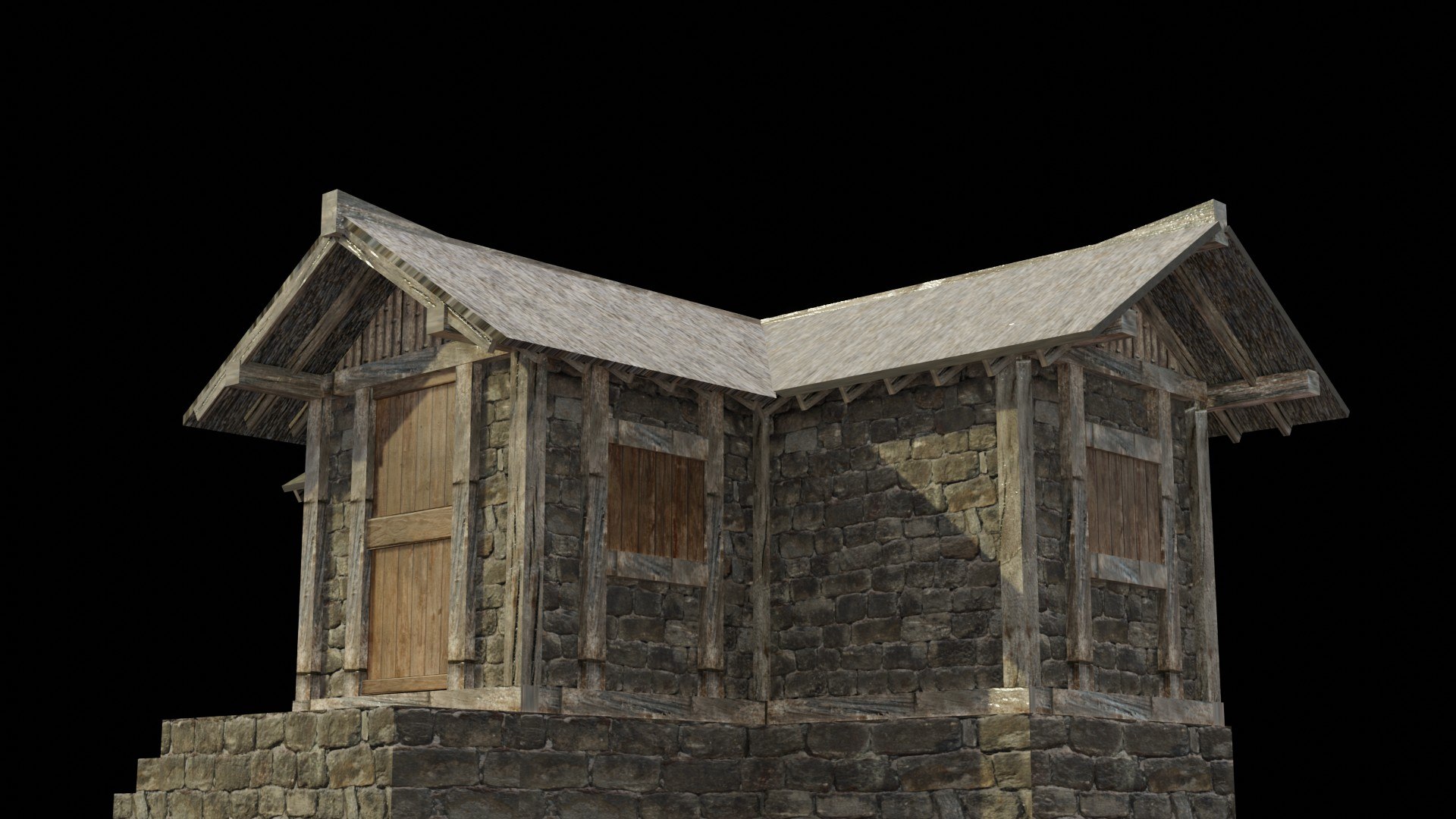 3D Medieval House Low Poly Old City House Model - TurboSquid 2332048