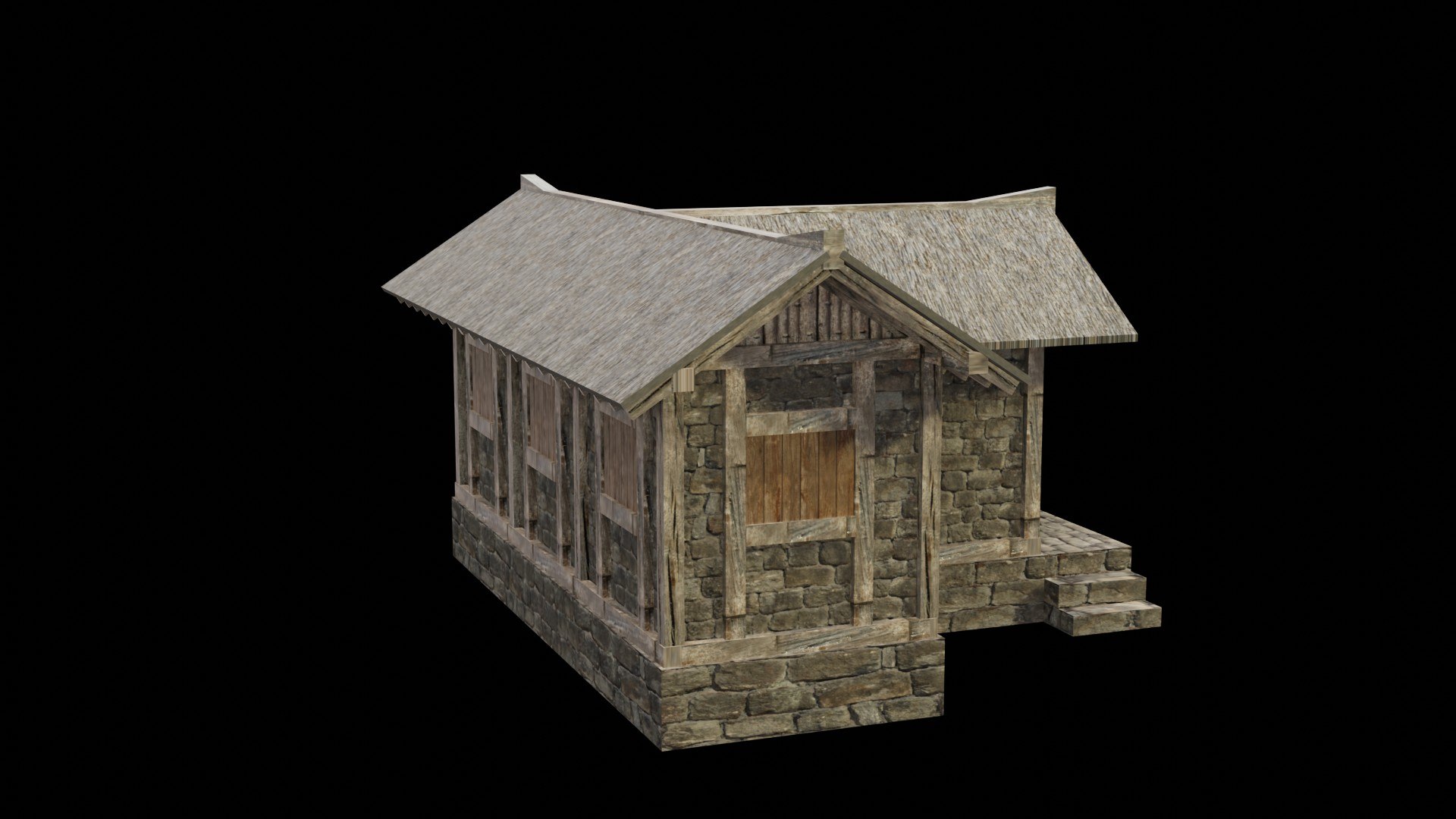 3D Medieval House Low Poly Old City House Model - TurboSquid 2332048