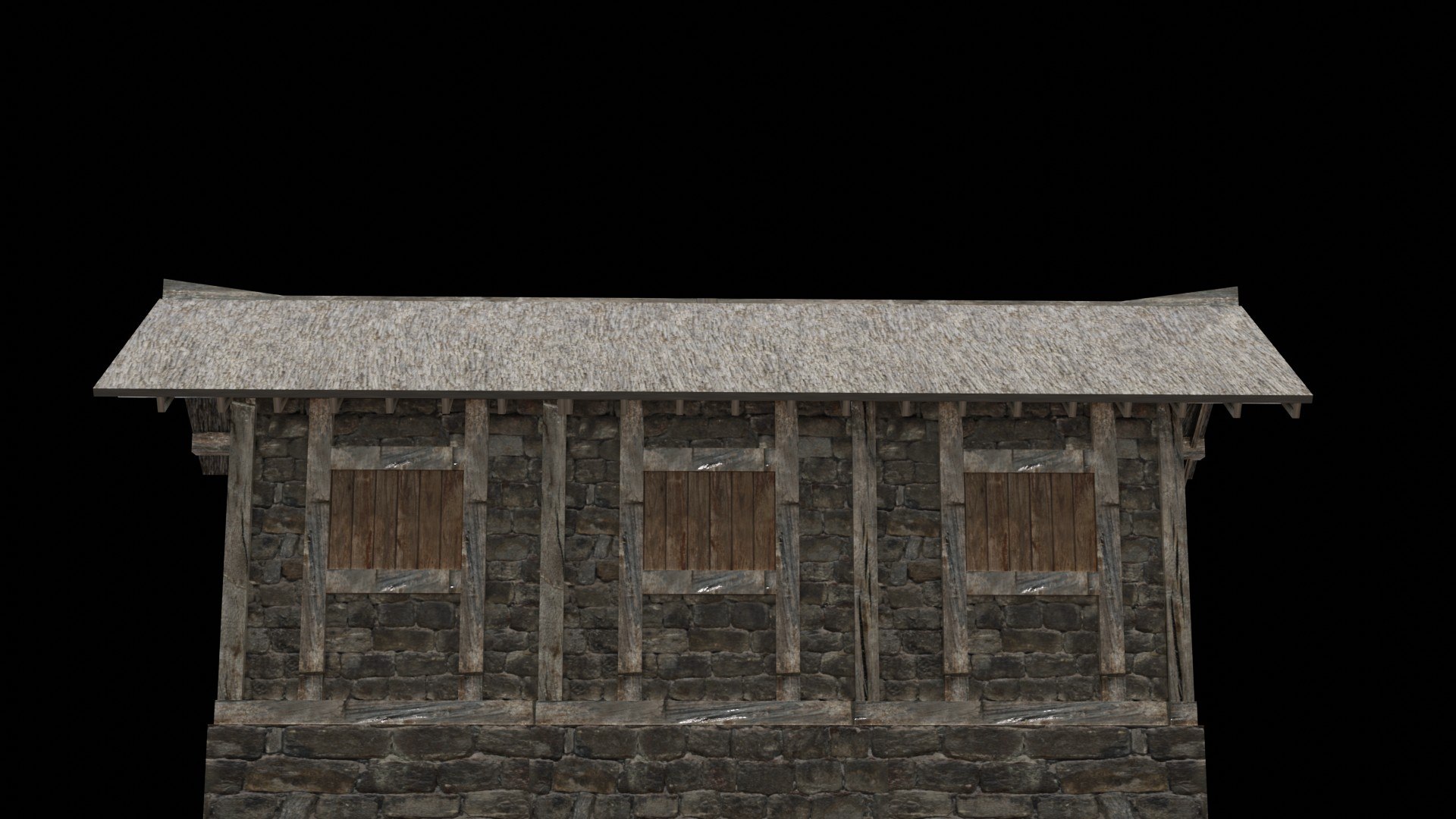 3D Medieval House Low Poly Old City House Model - TurboSquid 2332048