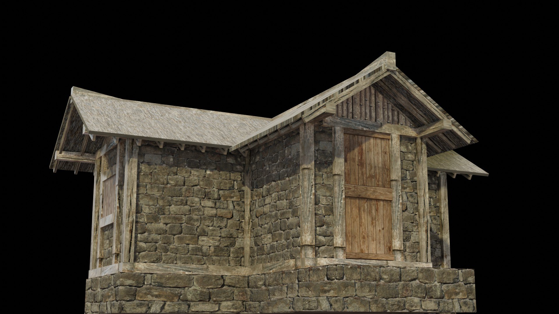 3D Medieval House Low Poly Old City House Model - TurboSquid 2332048